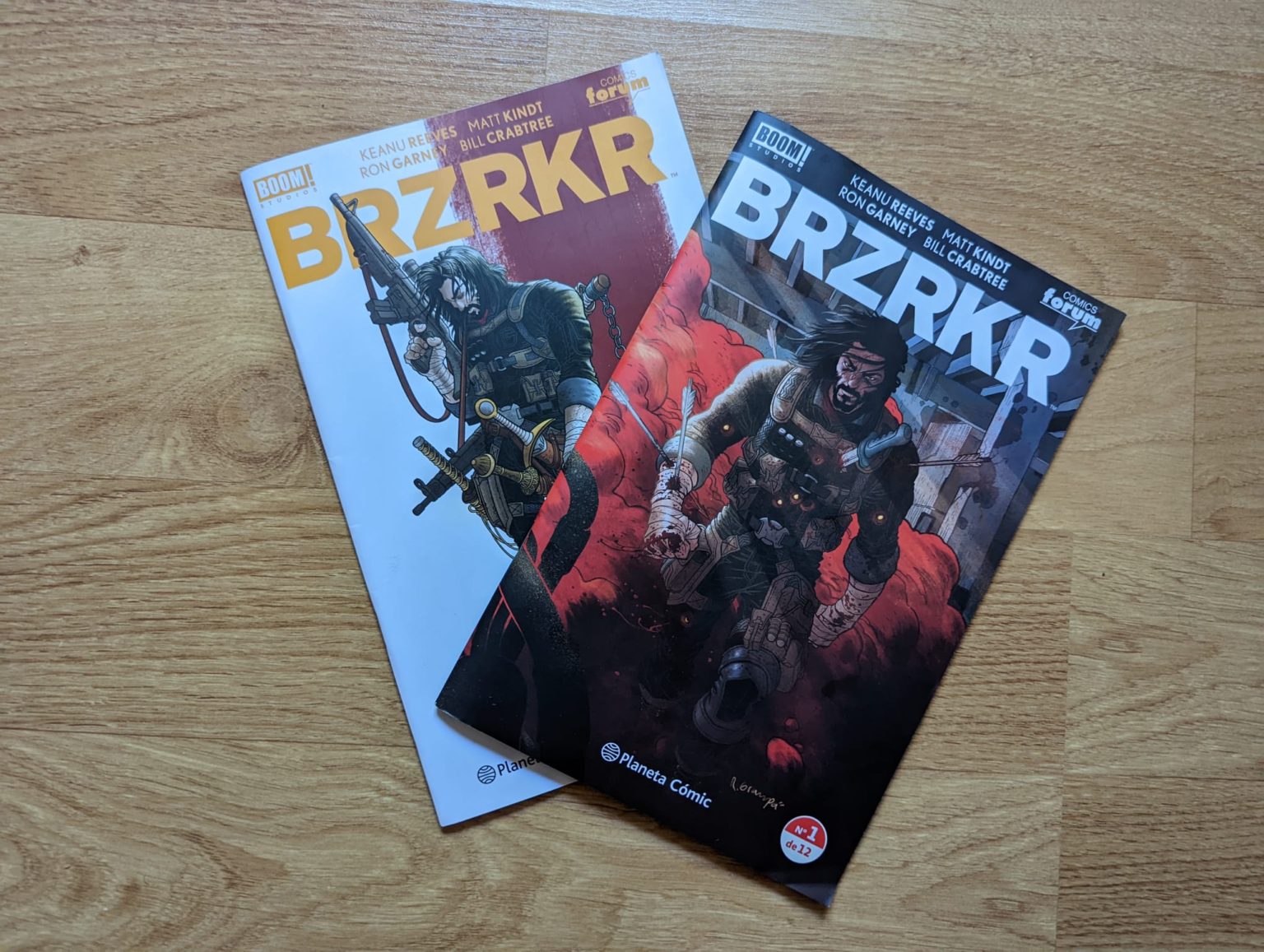 Keanu Reeves’ comic book, BRZRKR, soon on Netflix - Global Comment